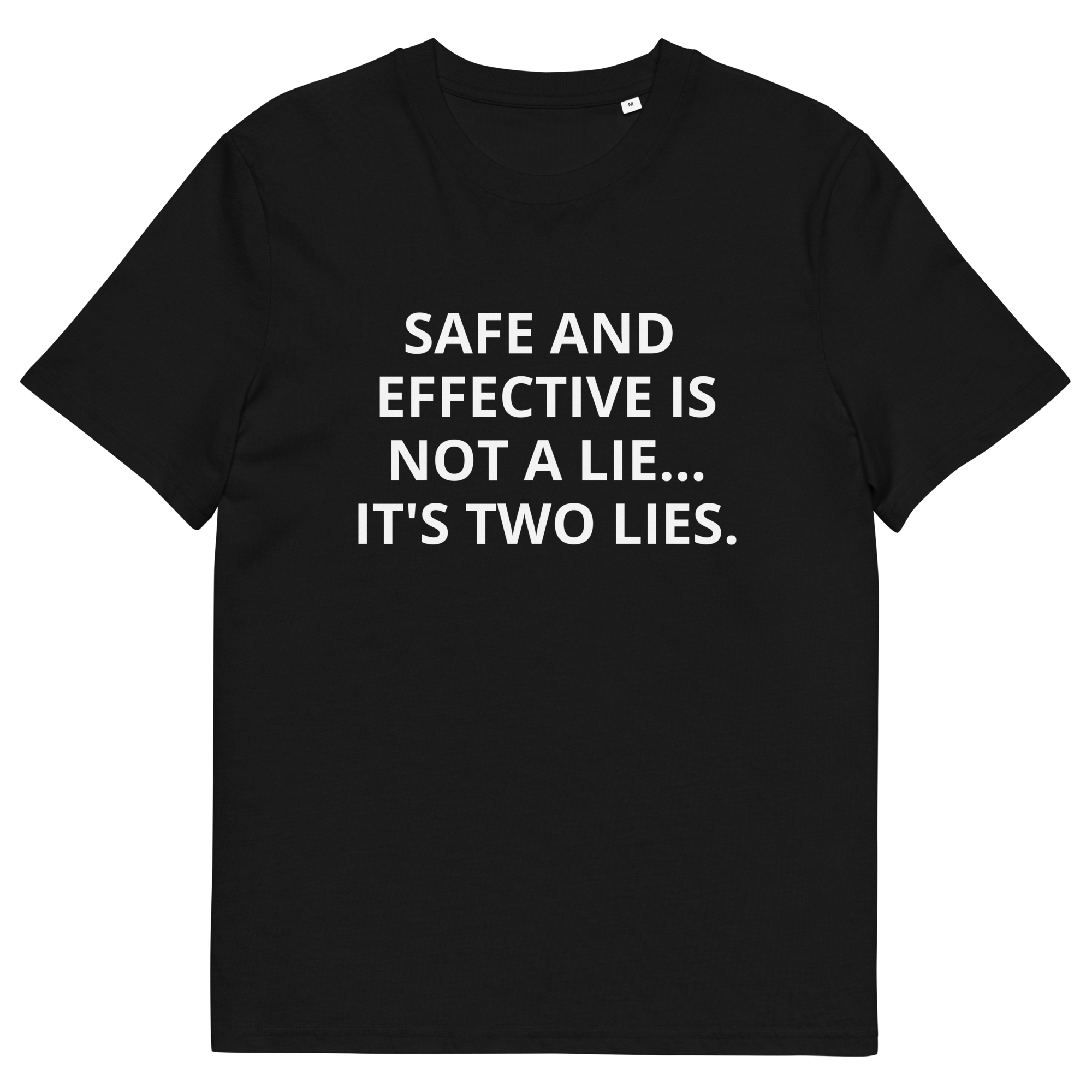 Unsafe & Defective Organic Adult T-Shirt – Autism Truther LLC